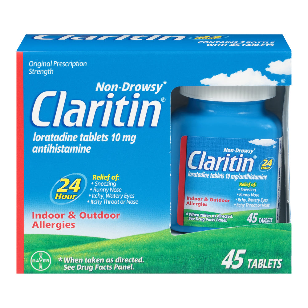 Claritin - Tablets - 45 Ct - 1 Pack – Go Direct Foods Distro.