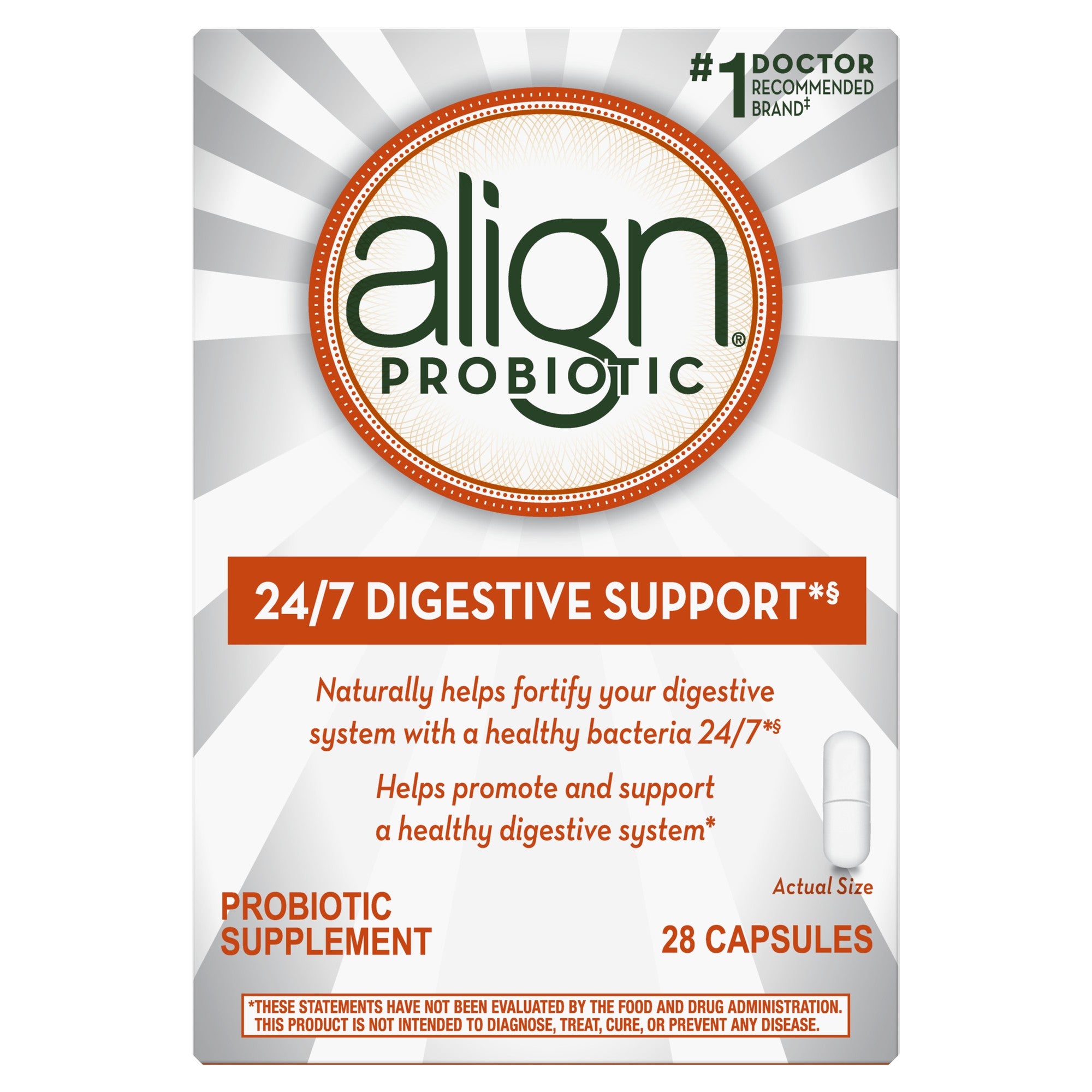 Align Probiotic - Ultimate Gut Support - 28 Capsules - 1 Pack – Go ...