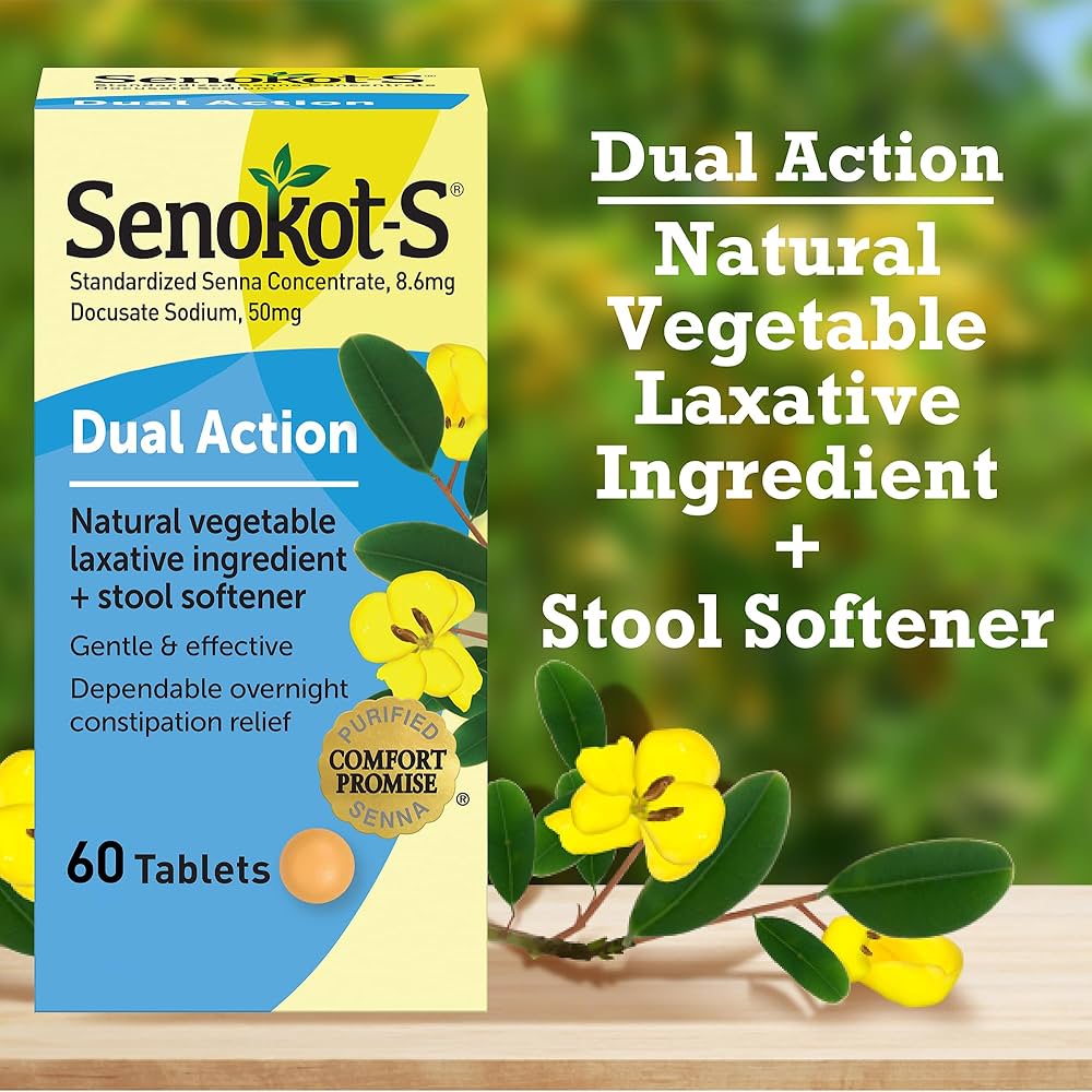 Senokot - S Dual Action - 60 Tablets - 1 Pack – Go Direct Foods Distro.