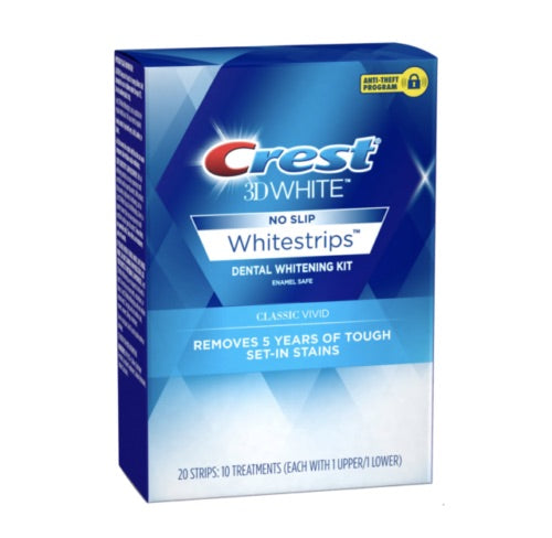 Crest - Whitestrips - Classic White - 20 Strips - 1 Pack – Go Direct ...