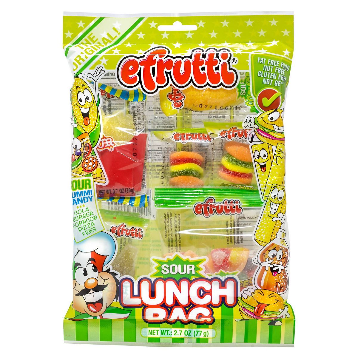 EFRUTTI Sour Lunch Bag 12 pack – Go Direct Foods Distro.