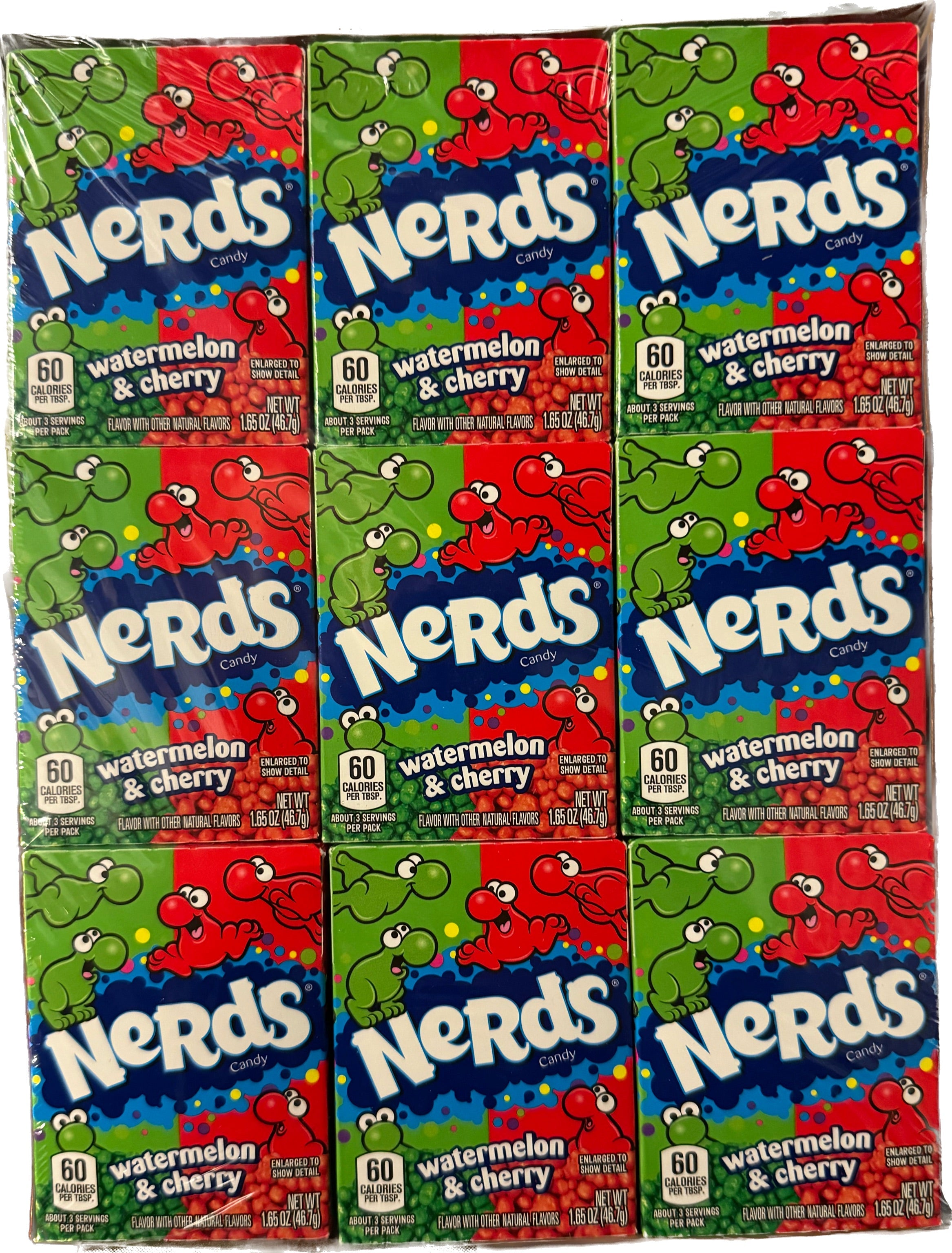 NERDS Watermelon & Cherry 1.65oz 36 pack – Go Direct Foods Distro.